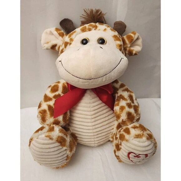 Kellytoy | Toys | Kellytoy Giraffe 8 Plush Stuffed Animal Toy Brown ...
